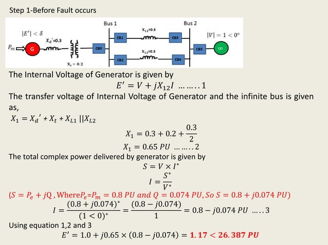Unit 1 Power System Stability | PPTX