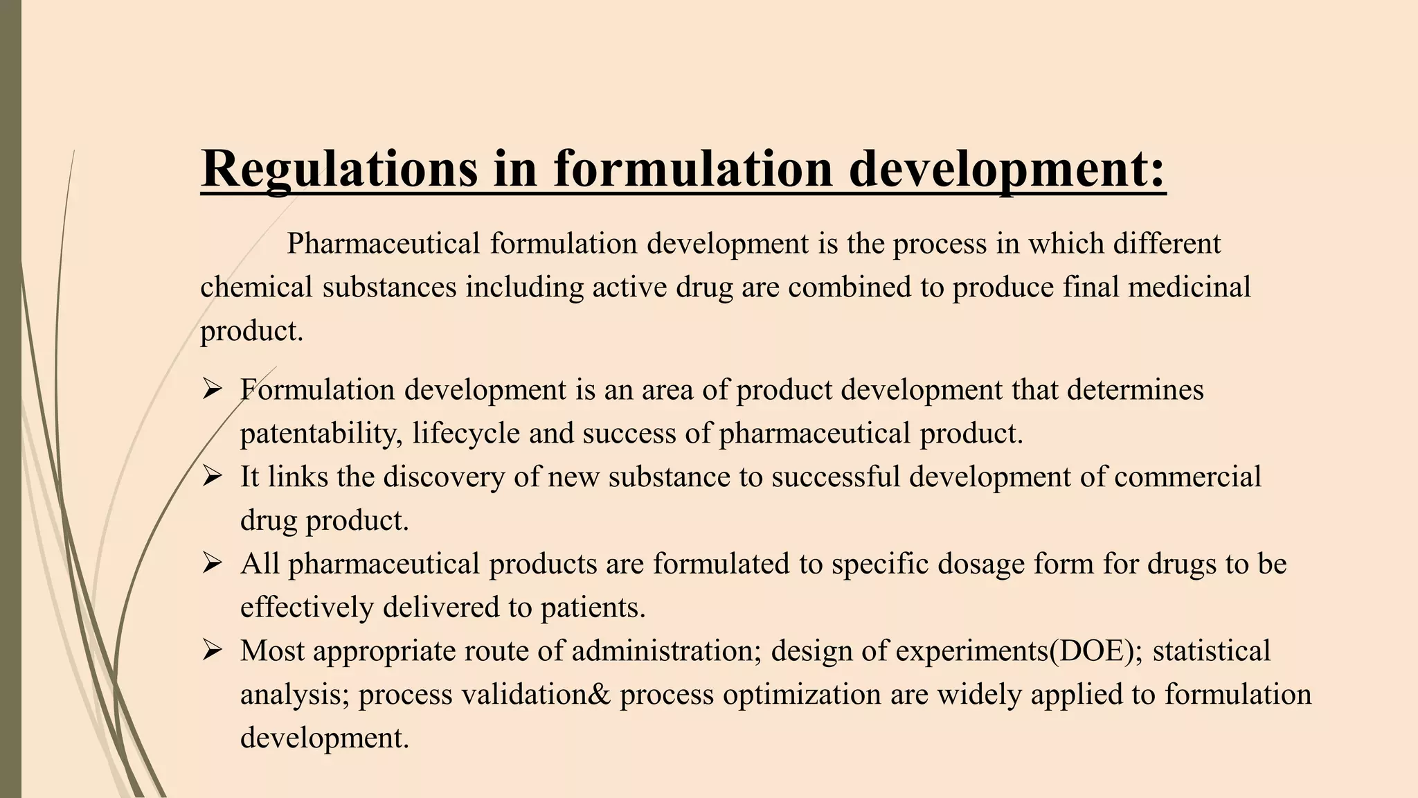 product formulation and development | PPTX