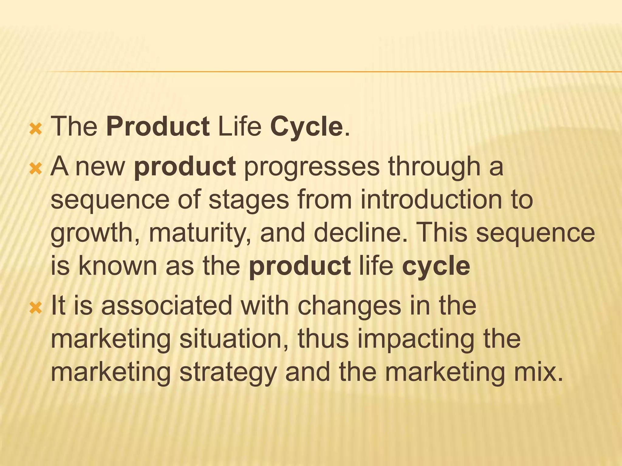 PRODUCT MANAGEMENT & PRODUCT LIFE CYCLE | PPTX | Sales | Business