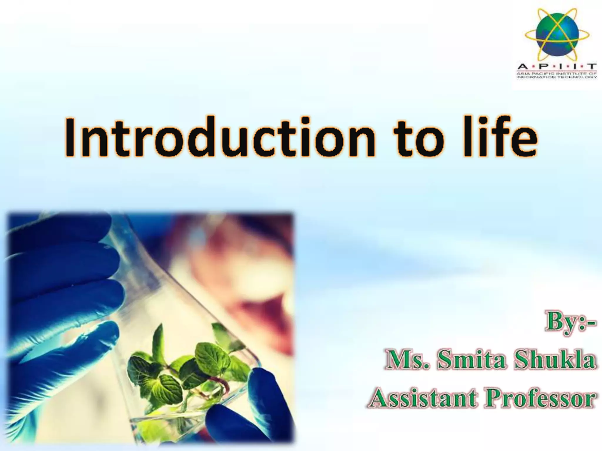 Introduction to Life | PPT