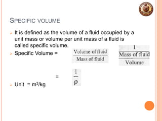 Fluid Mechanics and Machinery Unit I | PPTX
