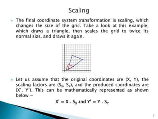 introduction to computer graphics unit 1 | PPTX