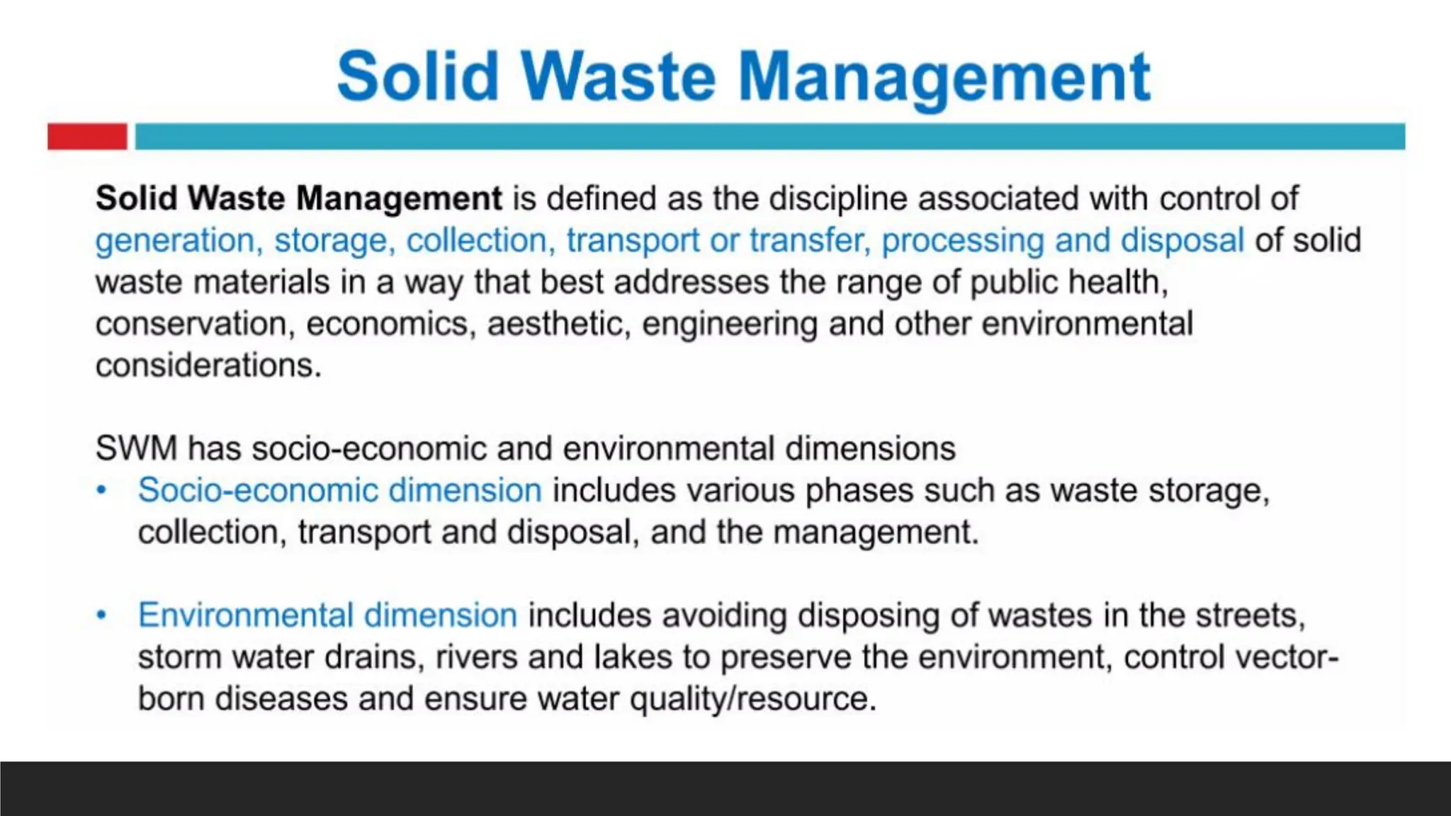 Solid Waste Management - Introduction, Types and Its Properties | PDF ...