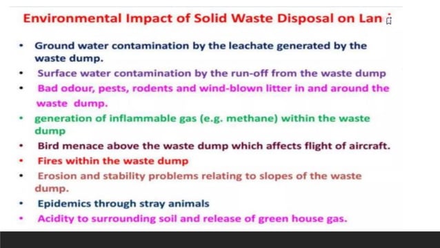 Solid Waste Management - Introduction, Types and Its Properties | PDF ...