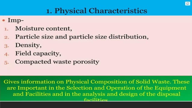 Solid Waste Management - Introduction, Types and Its Properties | PDF ...