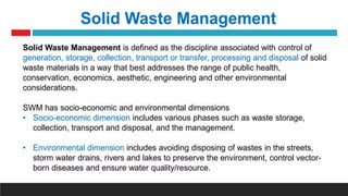 Solid Waste Management - Introduction, Types and Its Properties | PDF ...