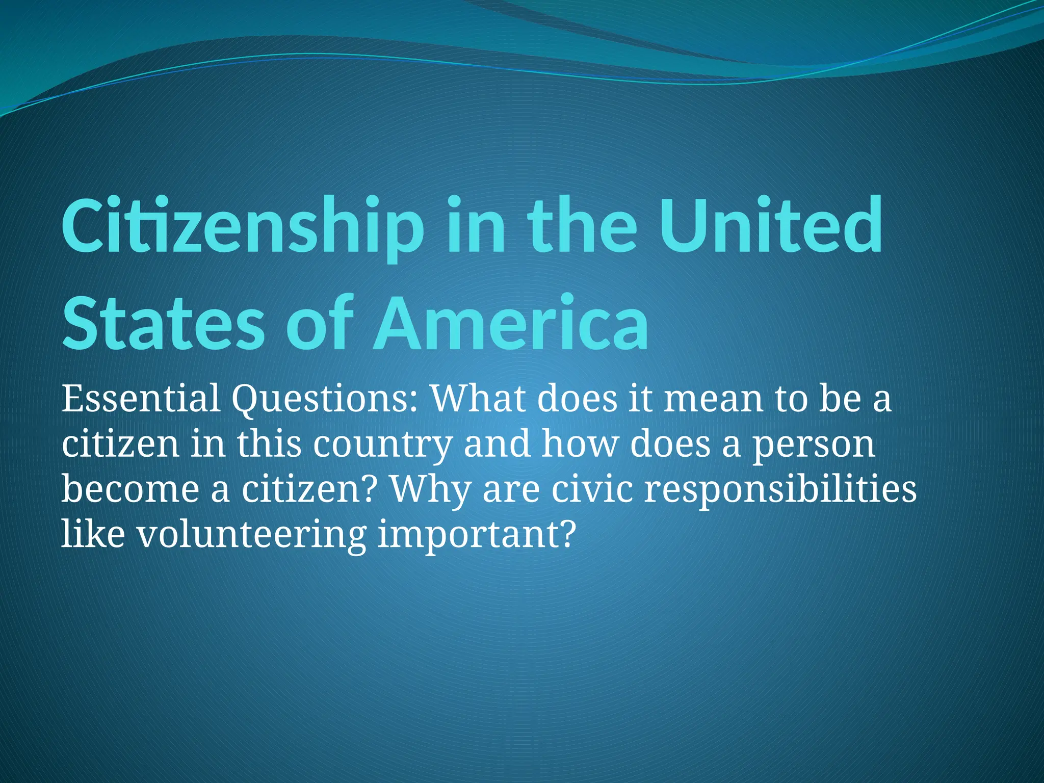 Introduction to Civics and Community engagement | PPTX