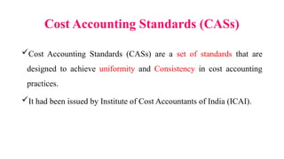 Unit 1 PPTX.pptx Applied Cost Accounting | PPTX