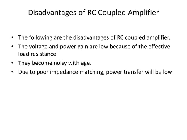 unit 1 ppt 2 Multi-stage transistor amplifiers (1).pptx | Computer Networking | Computing
