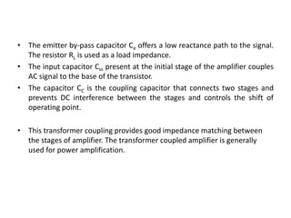 unit 1 ppt 2 Multi-stage transistor amplifiers (1).pptx