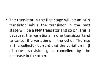 unit 1 ppt 2 Multi-stage transistor amplifiers (1).pptx