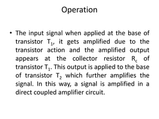 unit 1 ppt 2 Multi-stage transistor amplifiers (1).pptx