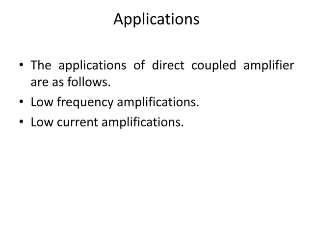 unit 1 ppt 2 Multi-stage transistor amplifiers (1).pptx | Computer Networking | Computing