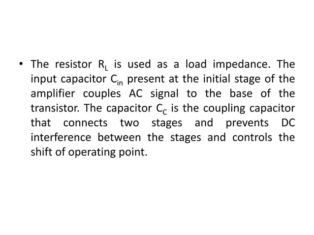 unit 1 ppt 2 Multi-stage transistor amplifiers (1).pptx | Computer Networking | Computing