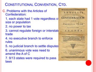 Unit 1 Foundations of American Gov't | PPTX