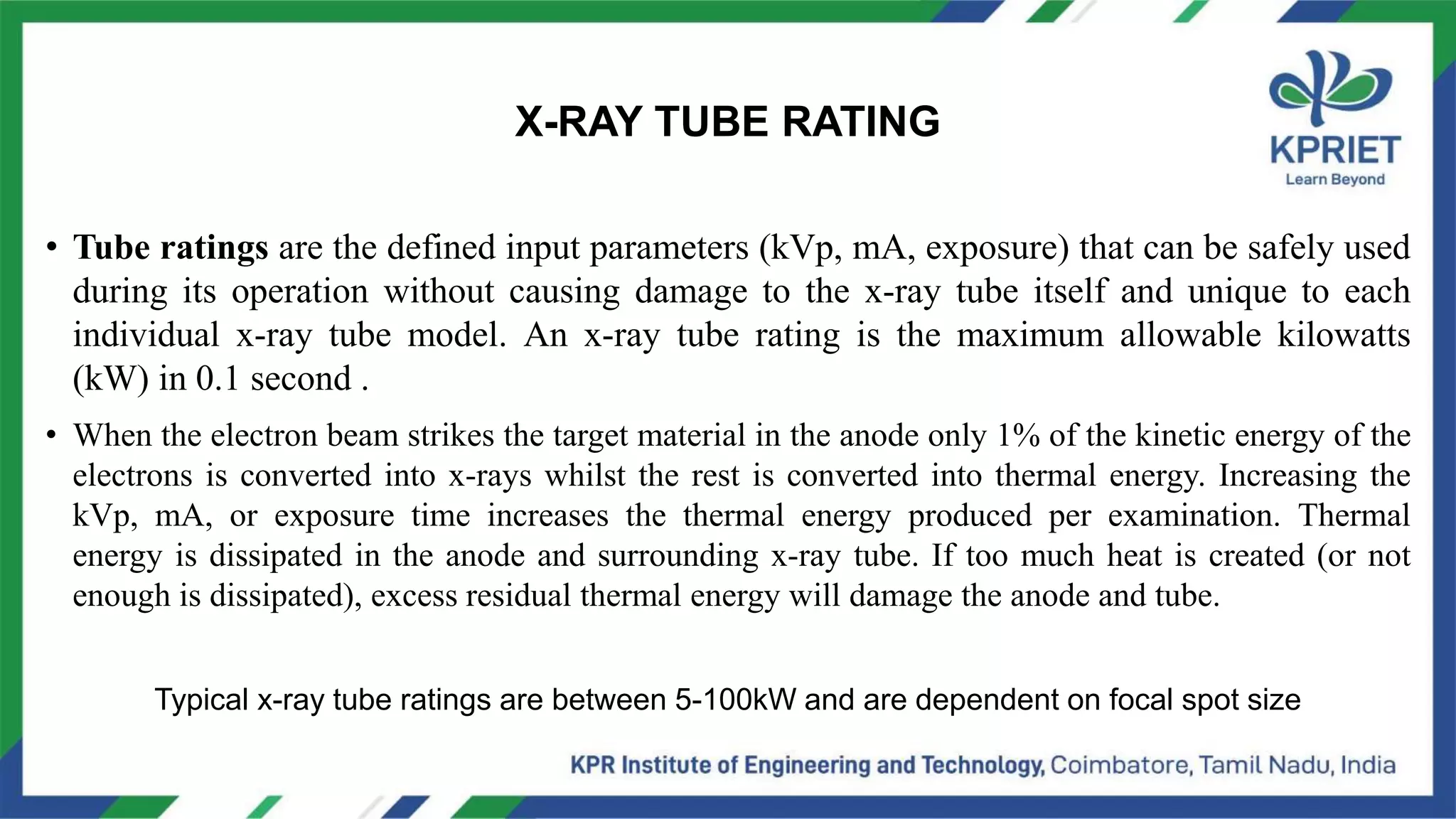 Unit 1 ppt notes /BM8702 /RADIOLOGICAL EQUIPMENTS | PPT