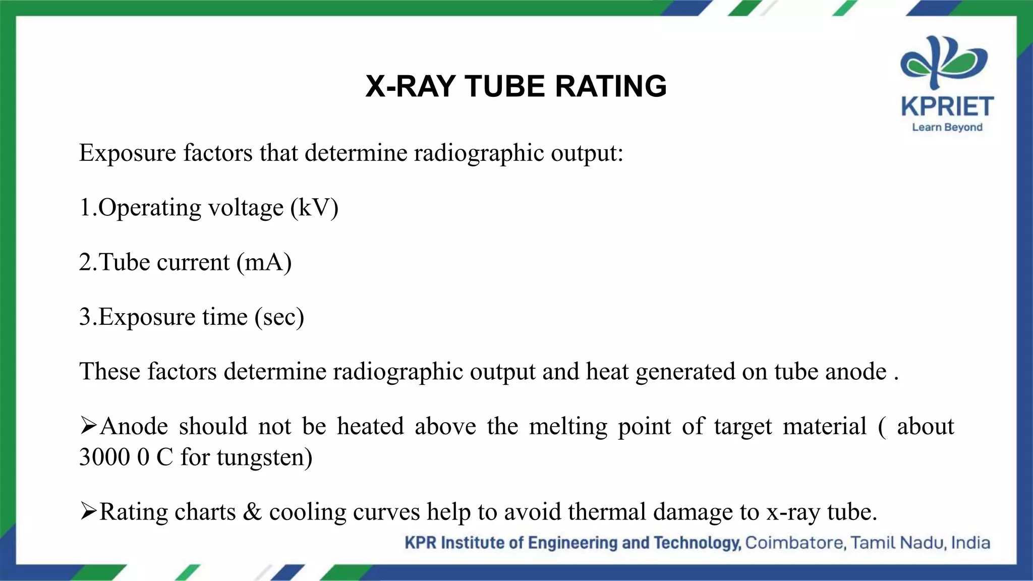 Unit 1 ppt notes /BM8702 /RADIOLOGICAL EQUIPMENTS | PPT