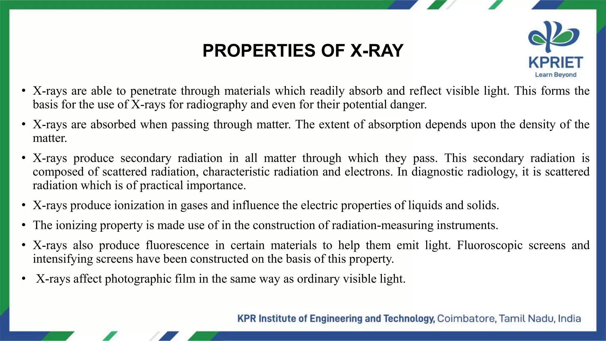 Unit 1 ppt notes /BM8702 /RADIOLOGICAL EQUIPMENTS | PPT