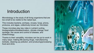 Introduction to microbiology | PPTX