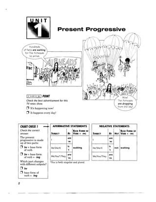 Unit 1 Present Simple and Present Progressive | PDF