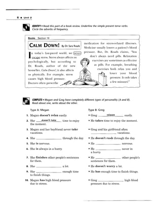 Unit 1 Present Simple and Present Progressive | PDF