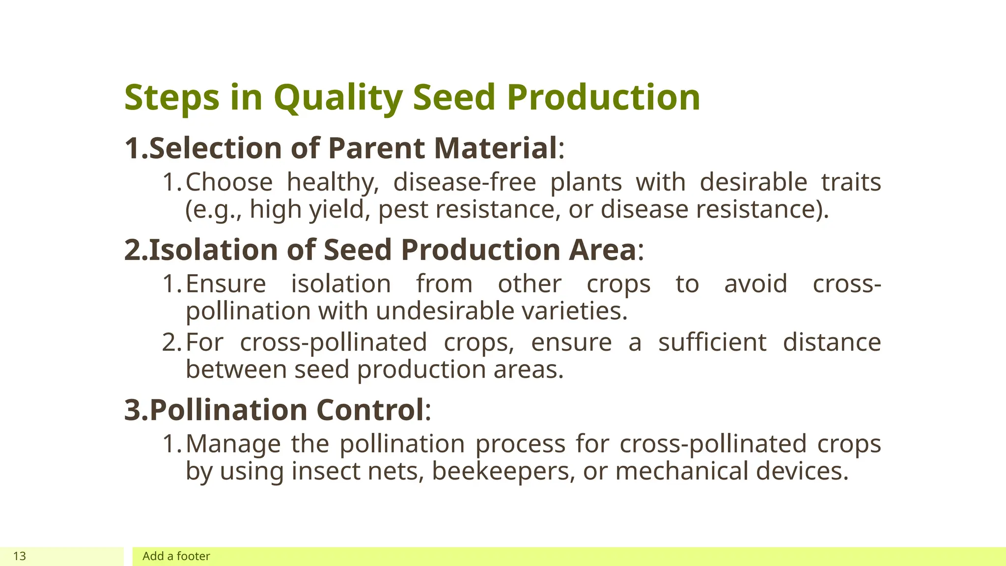 PRINCIPLES AND TECHNIQUES IN VEGETABLE SEED PRODUCTION (Unit 1).pptx