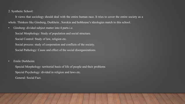 Basic Principles of Sociology (Nature and Scope) | PPTX | Educational ...