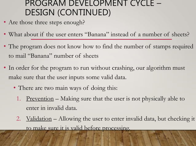 Unit 1 Program Development Cycle Ppt Desktop Publishing Computer