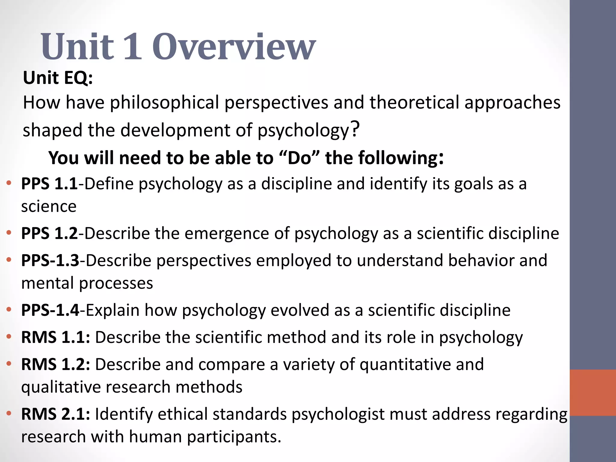 Unit1psychologypowerpoint 140221192128-phpapp02 | PPTX