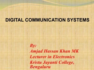 Digital communication systems | PPT