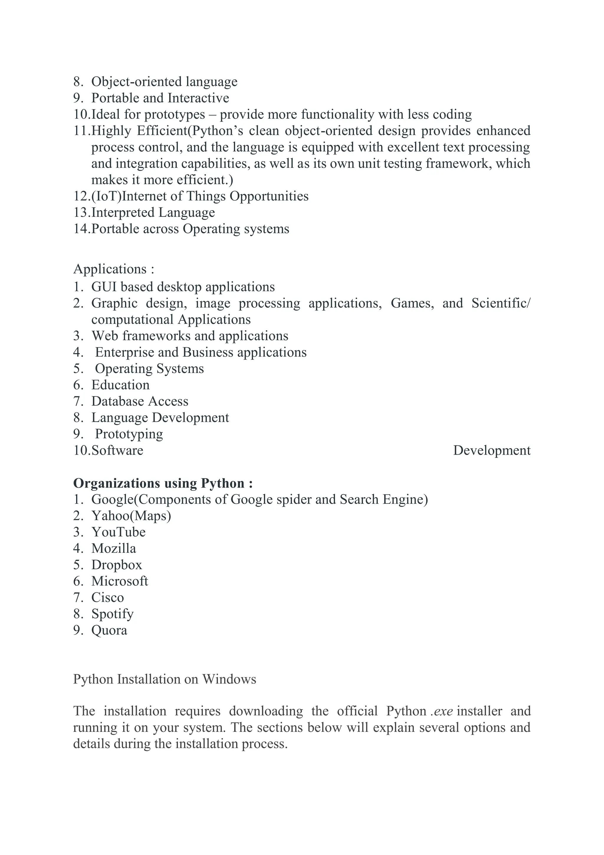 Python Notes for mca i year students osmania university.docx