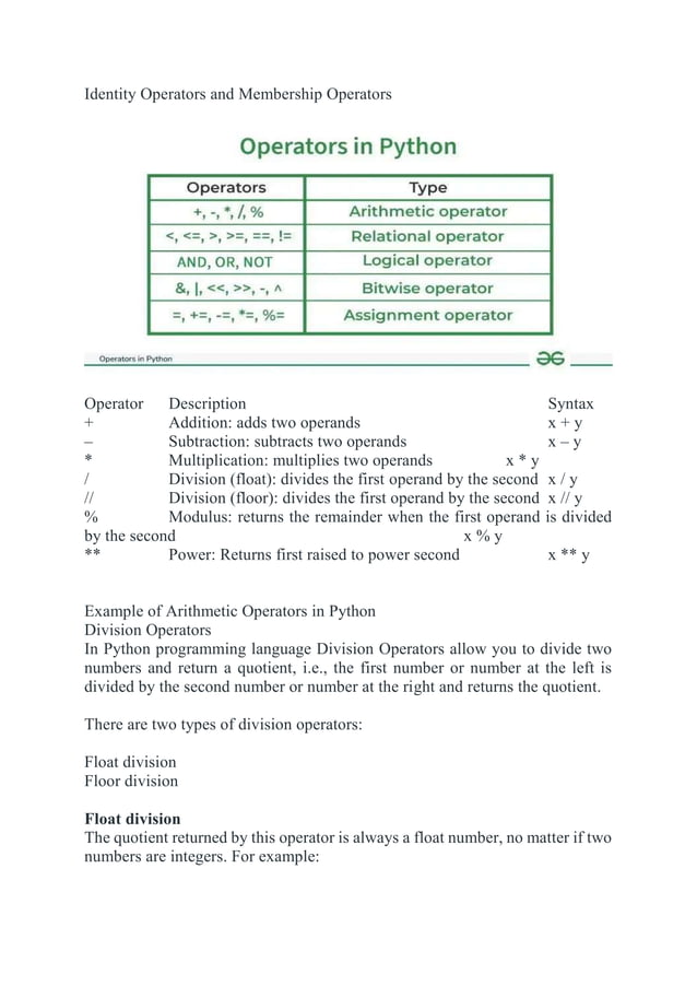 Python Notes for mca i year students osmania university.docx ...