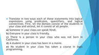 Unit 1 quantifiers | PPTX