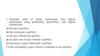 Unit 1 quantifiers | PPTX