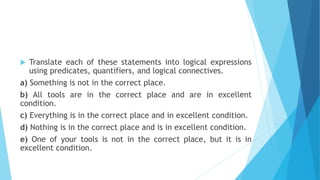Unit 1 quantifiers | PPTX