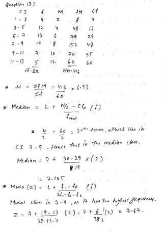 Unit 1 Quantitative Methods | PDF