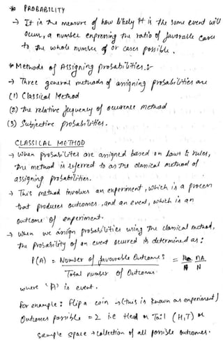 Unit 1 Quantitative Methods | PDF