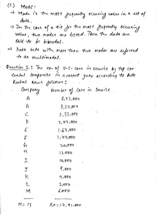 Unit 1 Quantitative Methods | PDF