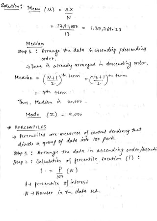 Unit 1 Quantitative Methods | PDF
