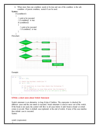 Unit 1 question and answer | DOCX