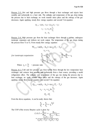 Refrigeration and Air Conditioning | DOCX