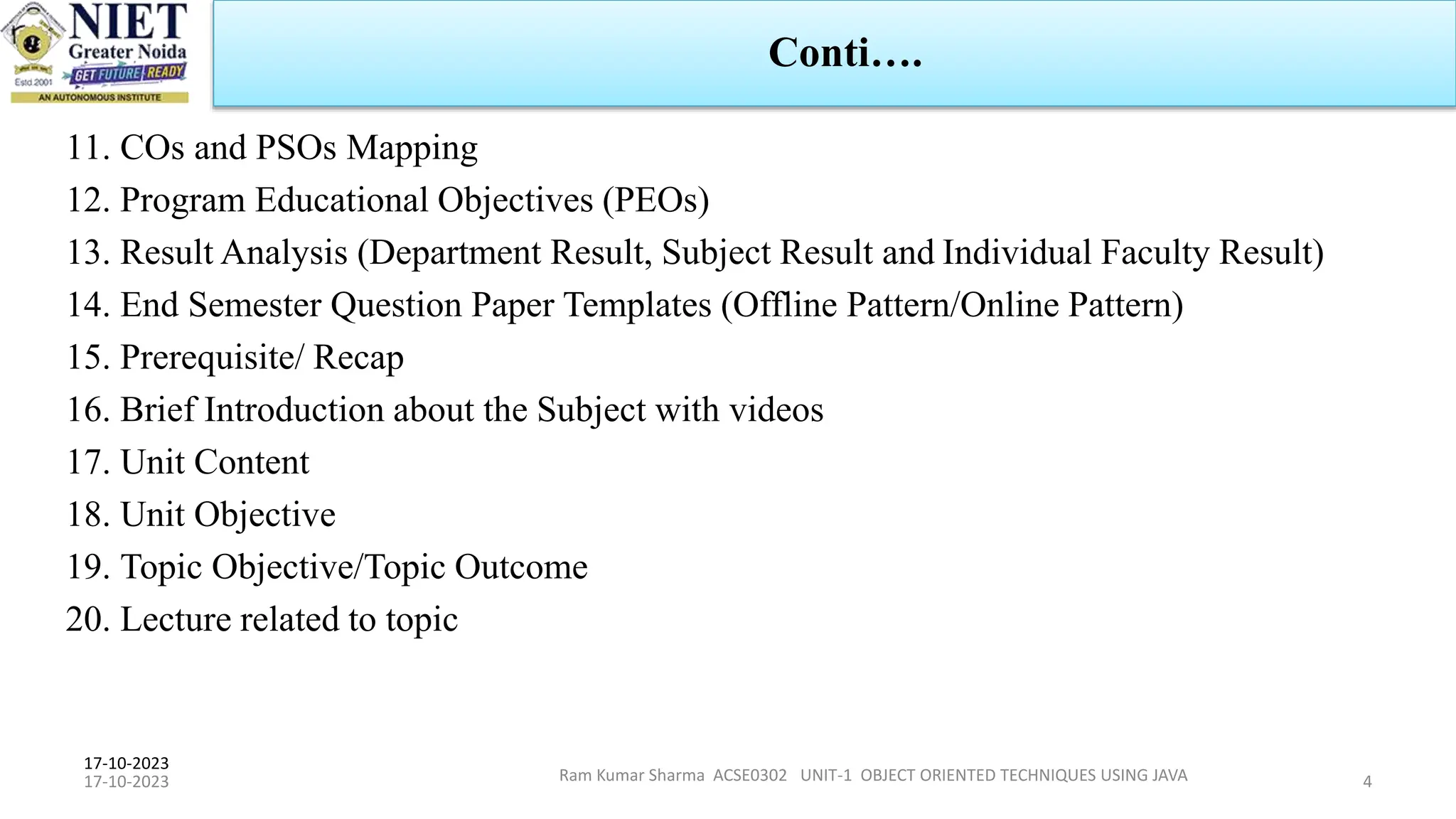 Object Oriented Programming Using Java Ppt Programming Languages
