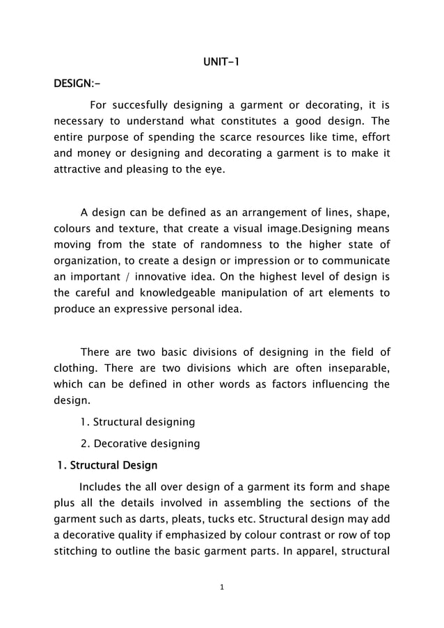 elements and principals of design | PDF