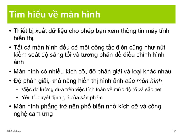 Unit 1 recognizing computers vn | PPTX