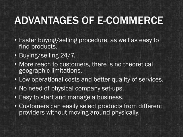 Unit 1 Introduction to E-Commerce -Basic Concepts | PDF