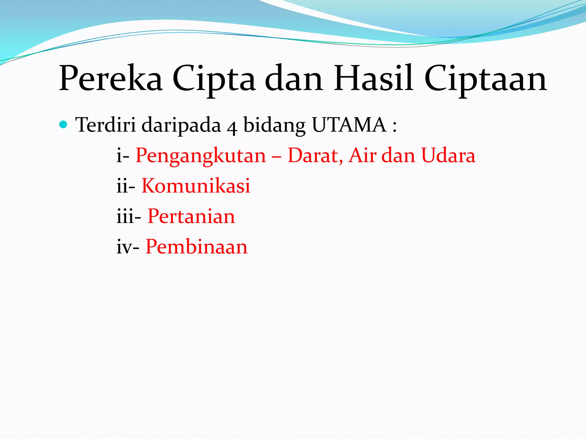 Unit 1 Pereka Cipta dan Hasil Ciptaan | PPTX