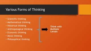 Introduction to critical thinking and its processes | PPTX