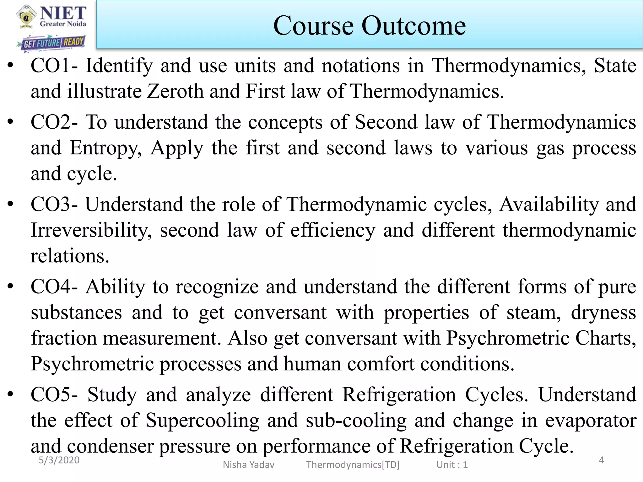 BASIC FUNDAMENTAL OF THERMODYNAMICS | PPTX