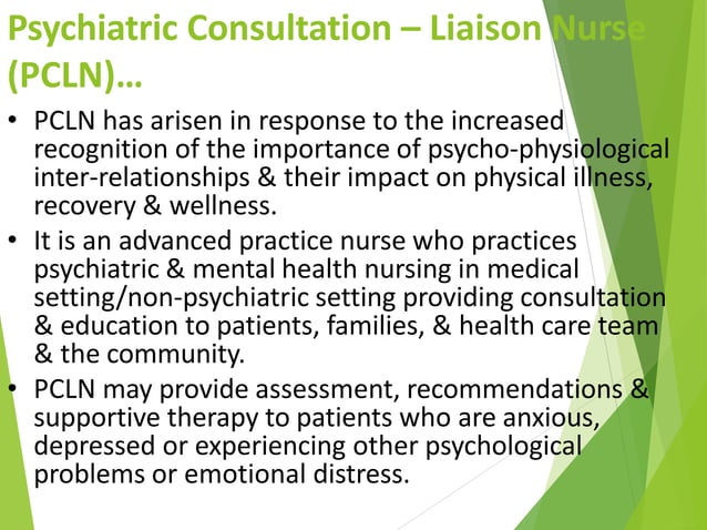 Unit 1 role of psychiatric nurse | PPSX | Mental Health | Diseases and ...