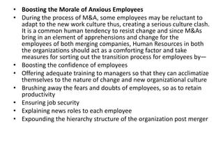 UNIT 1_Roles of HR Manager in merger & acquisition (1).pptx